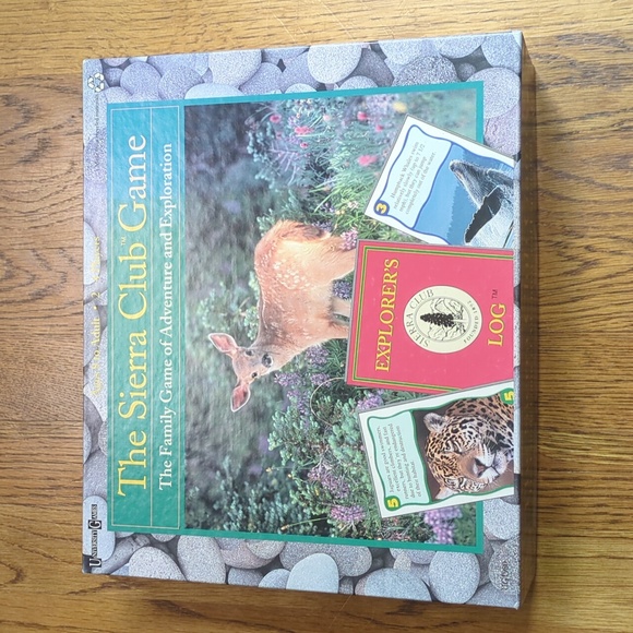 University Games | Games | Vintage 994 The Sierra Club Game The Family ...